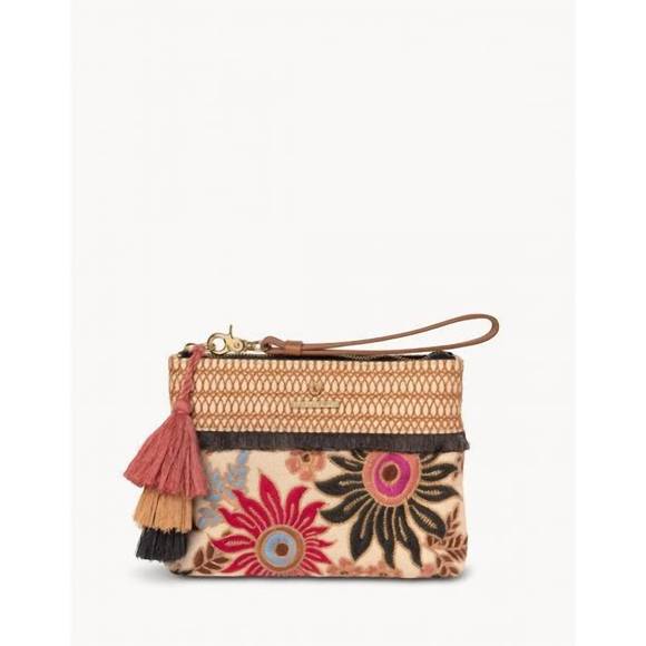 Spartina 449 | Bags | New Spartina 449 Maci Wristlet In Barbee Floral ...